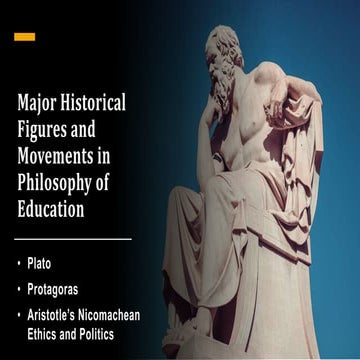 Major Historical Figures and Movement is Philosophy of Education.pptx