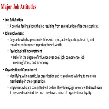 Major Job Attitudes.pptx