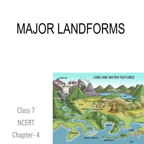 Major landforms | PPTX