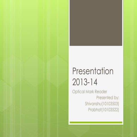 Major presentation | PPT