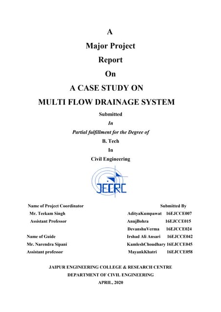 IRJET- Study of Fusegate on Wanakbori Weir | PDF | Canoeing and ...