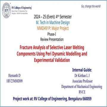 Major project phase with all the topics included | PPTX