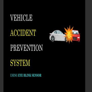 Major Project Vehicle Accident Prevention Pdf