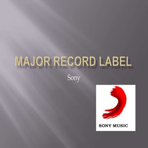 Major record label | PPT