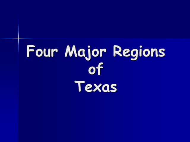 Texas Regions, Industries (past & present) and Subsistence Economy | PPTX