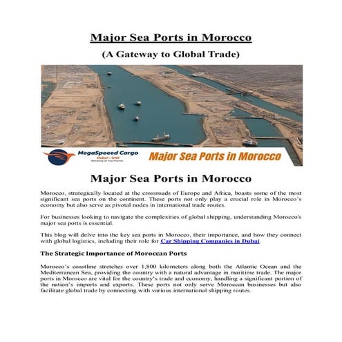 List Of Major Ports In Dubai And The United Arab Emirates.pdf