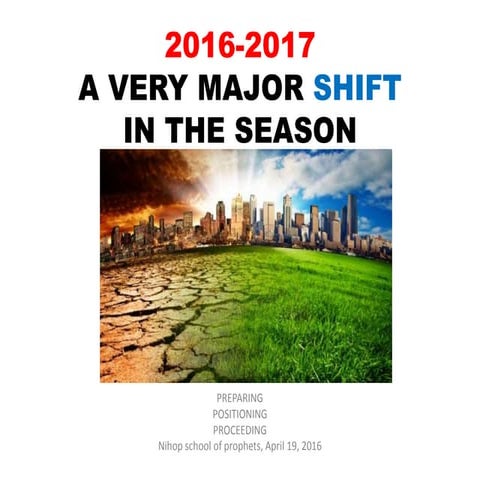Major shift 2016 | PPTX | Christianity | Religion & Spirituality