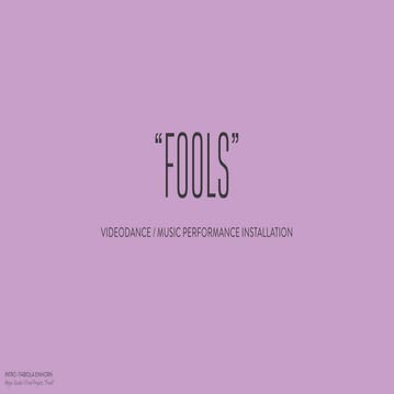 Major Studio 1 Final Presentation | PDF