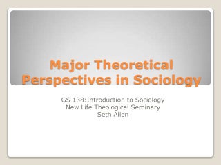 Family In Sociology Perspective | PDF