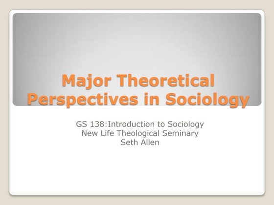 Lec 3. founding fathers of sociology, part 1 | PPT