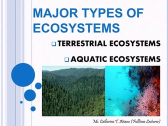 Types Of Ecosystems | PPT