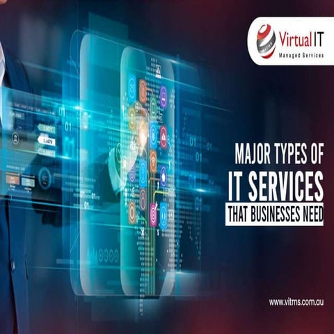 Major Types of IT services that businesses need | PPT