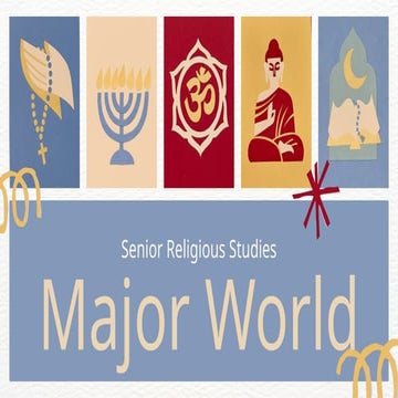 6 Major World Religions | PPTX