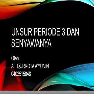 Maju periode 3 | PPTX