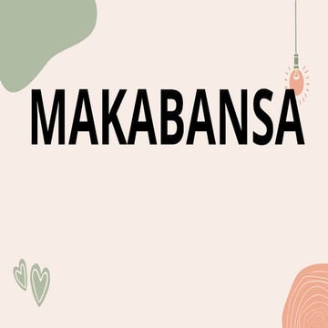 MAK1-Q1-PPT-L13.pptxhhghhhvhvvjhvkvkklblblnljj | PPTX