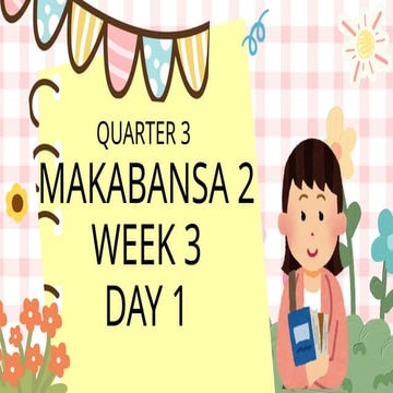 Banghay sa Maikling Kwento filipino grade 3.. | PPTX