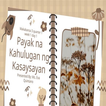 MAKABANSA 3 WEEK 1 Quarter 1 - Kasaysayan | PPTX