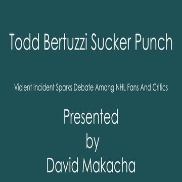 Makacha PR case Presenation. sucker punch case | PPTX