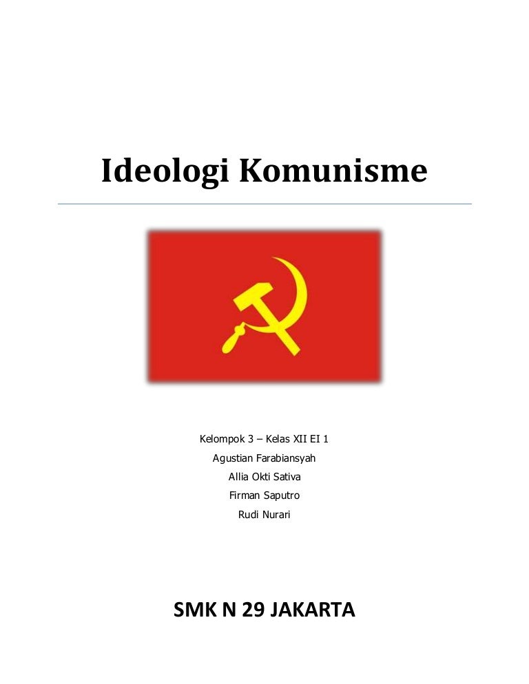 Maksud Ideologi Komunis - Fundacionfaroccr
