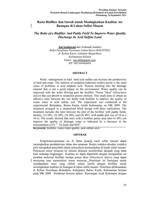 Analisis kemampuan lahan | DOCX