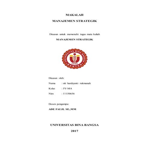 Makalah 1 | PDF