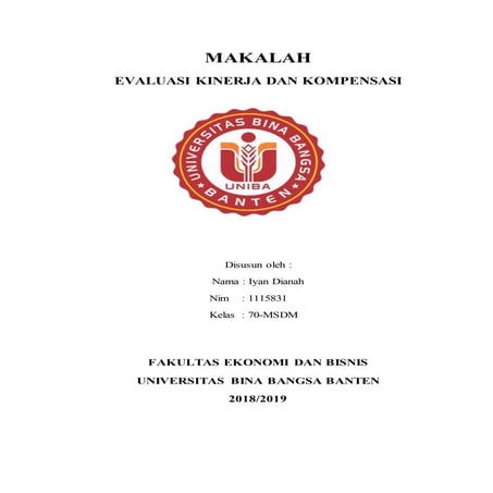 Makalah 1 uts | DOCX