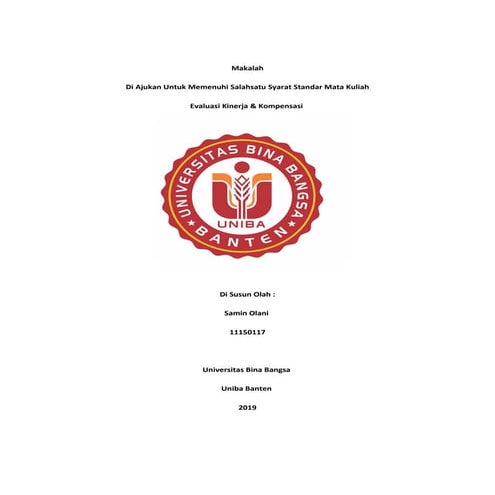 Makalah UAS-samin olani-11150117-7D-msdm | DOC