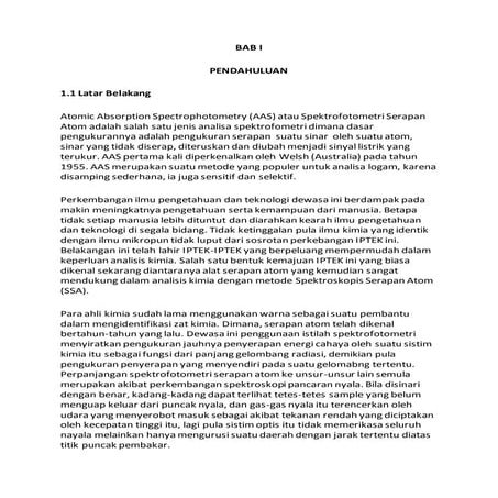 Makalah aas nov a 300 | DOCX