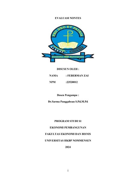 PPT EVAPRO tugas mata kuliah evapro.pptx