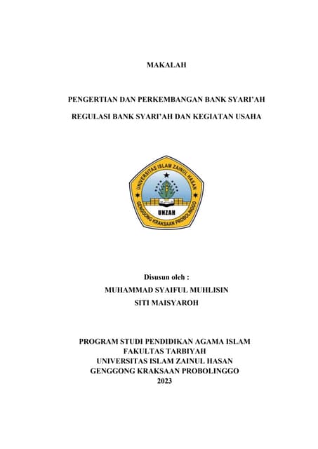 SEJARAH PERKEMBANGAN BANK SYARIAH DI INDONESIA.pptx
