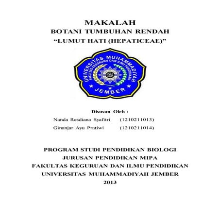 Makalah btr | PDF