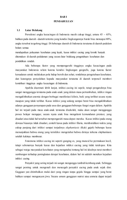 Penyakit kecacingan | PPT