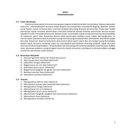 Makalah editorial | DOCX