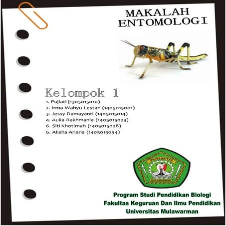 Makalah entomologi | DOCX