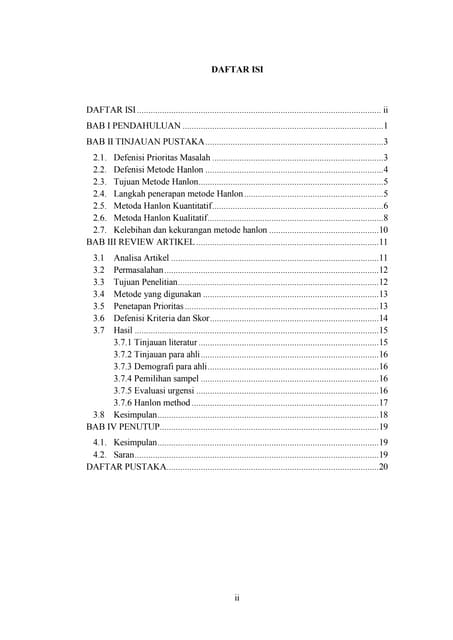 Metode usg urgensi_seriousness_growth | PPTX