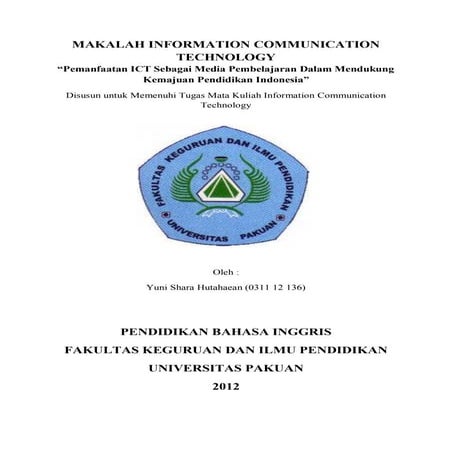 Peranan ICT dalam dunia Pendidikan | PDF