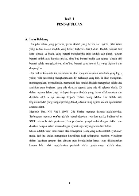 Materi Konsep Fiqh dan Ibadah dalam Islam | PPTX