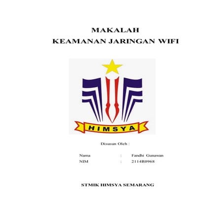 Makalah Keamanan Jaringan Fandhi Gunawan | DOCX