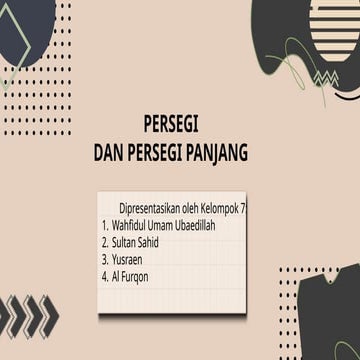 Makalah Kelompok 7 Keliling dan Luas Persegi dan Persegi Panjang.pptx