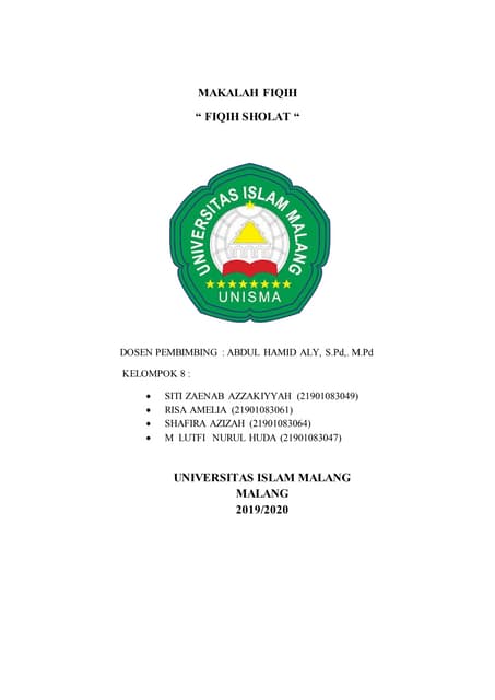 Muafiq dan masbuk edisi 2020 | DOCX