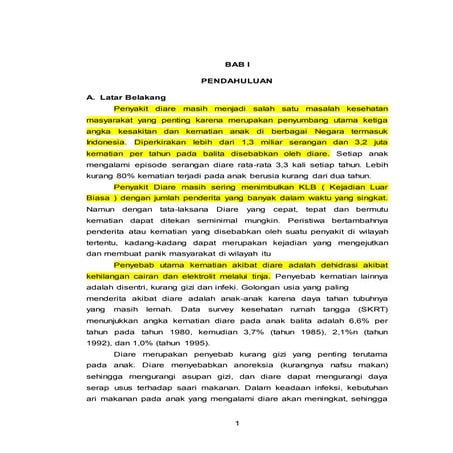 Makalah KLB DIARE klp 2 | DOCX