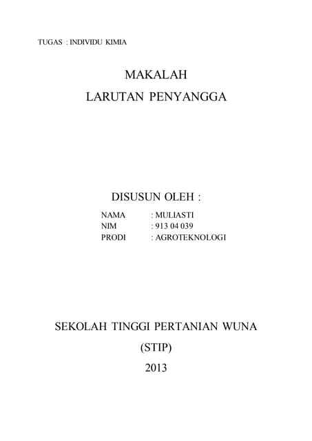 Bahan Ajar Materi Larutan Penyangga.pptx