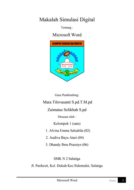 Microsoft Word | PPTX