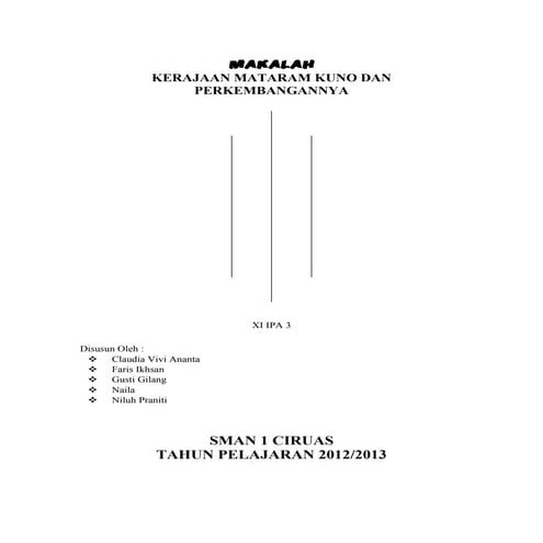 Makalah sejarah | PDF