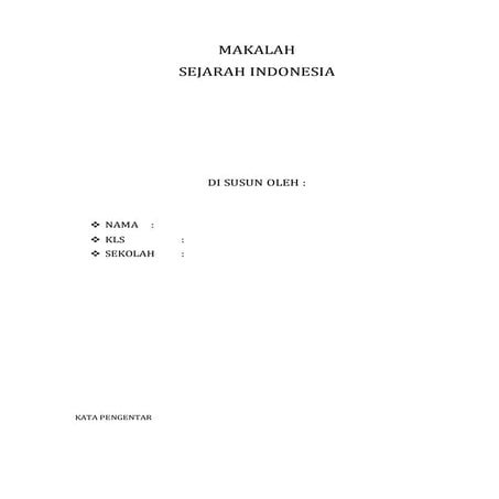 Makalah sejarah | DOCX