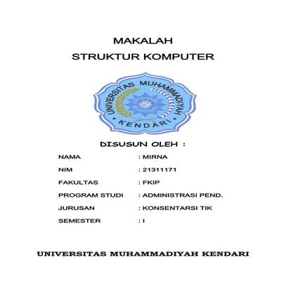 Makalah sistem komputer | PDF