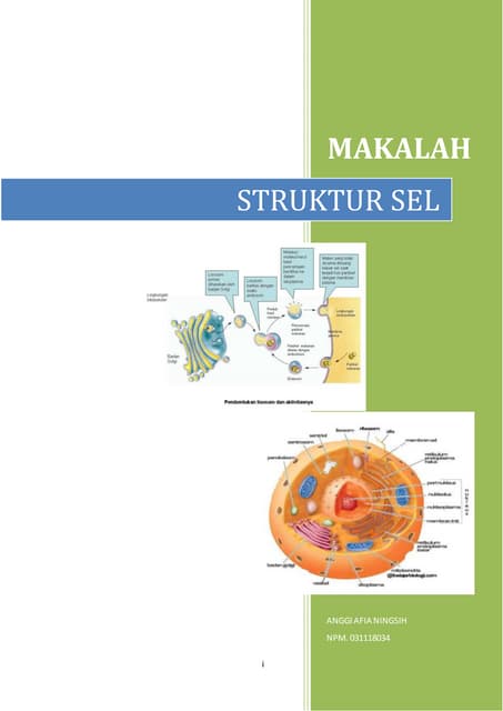 Makalah tentang sel | DOCX