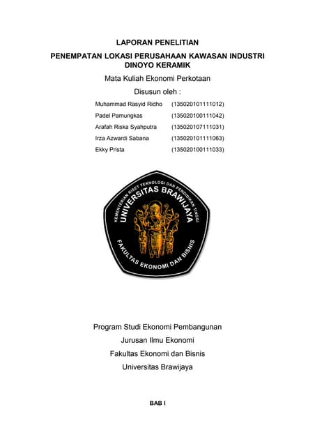 Analisis shift share epp | PPTX