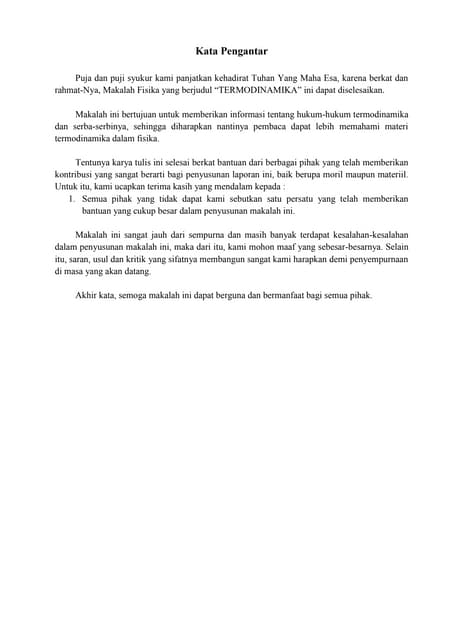 Ppt kalor dan termodinamika | PPTX