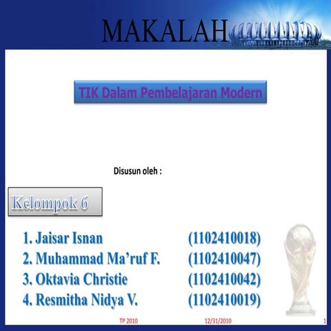 Makalah tik | PPT